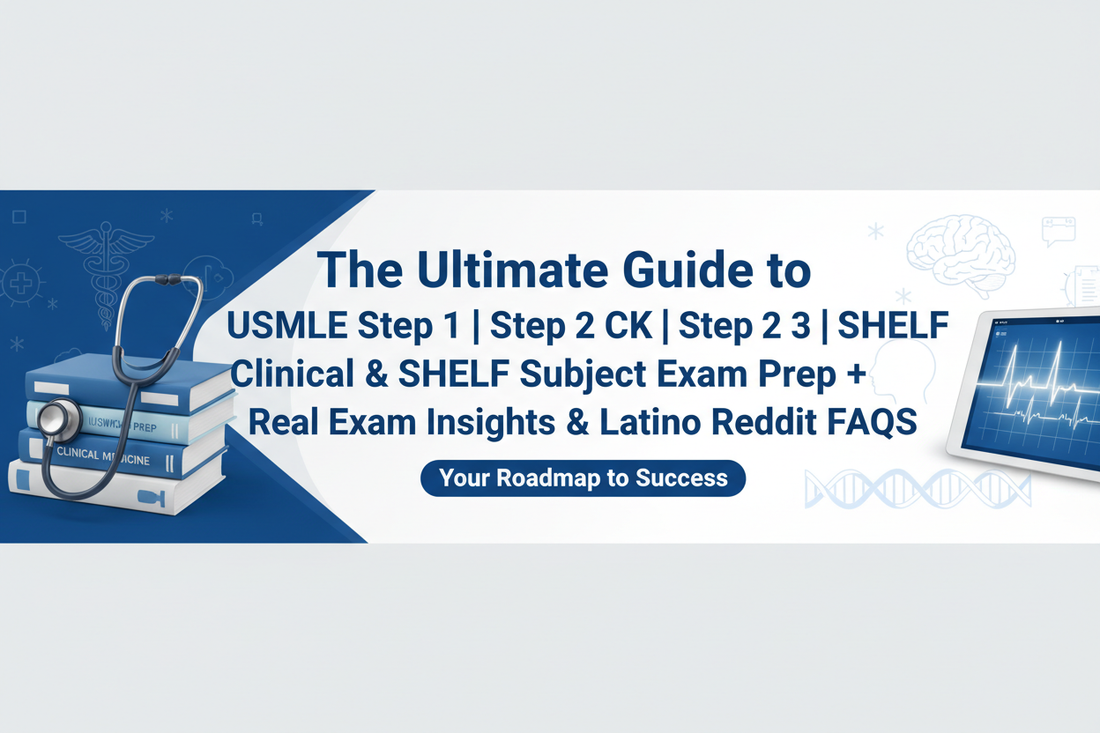 The Ultimate Guide to USMLE Step 1 | Step 2 CK | Step 3 | SHELF Clinic ...