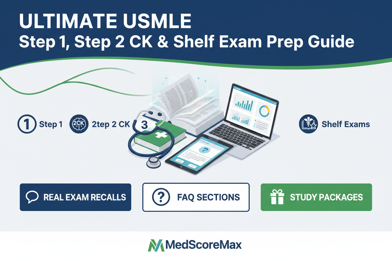 Ultimate USMLE & SHELF Exam Preparation Guide (2025): Step 1, Step 2 C ...